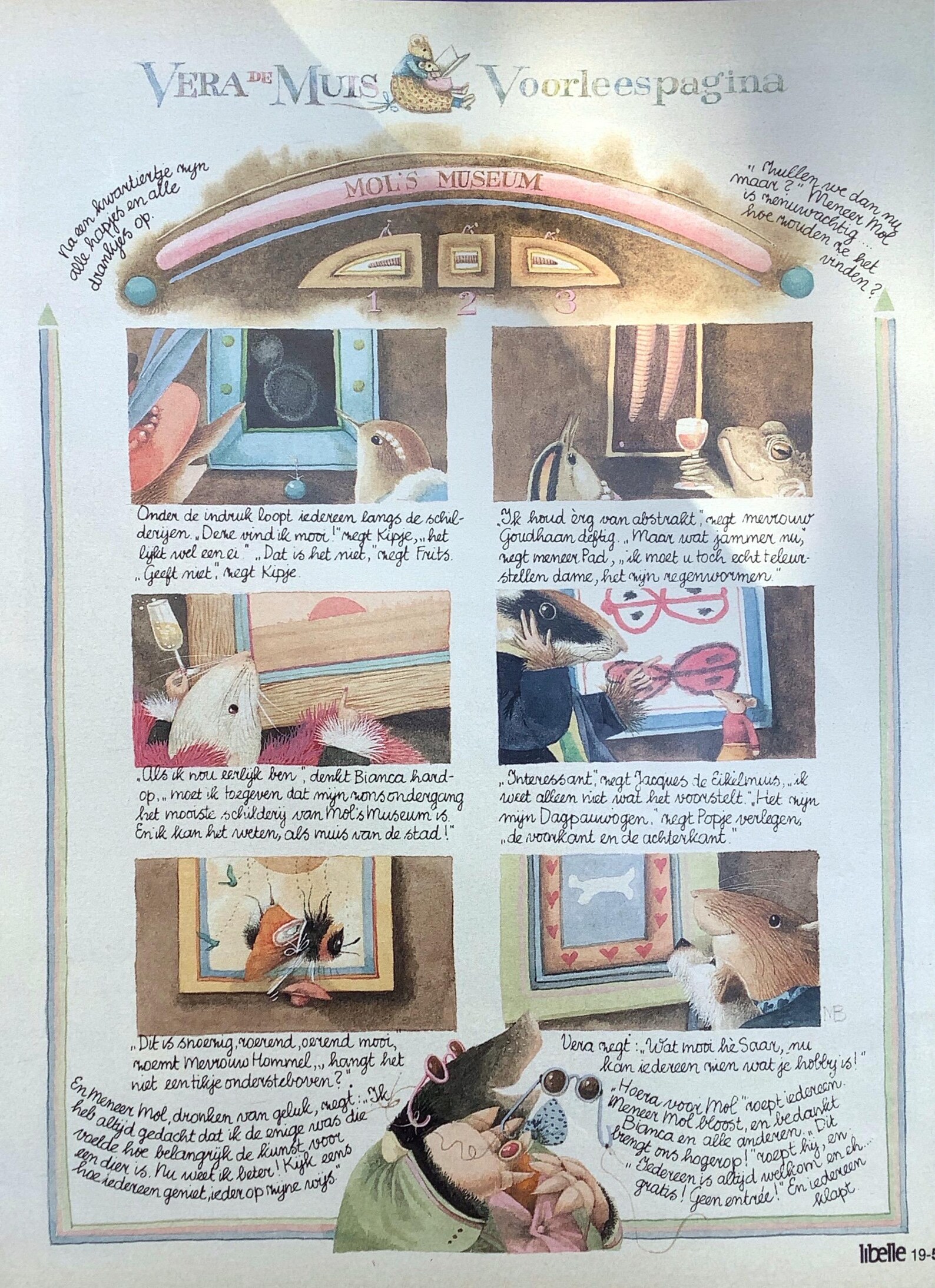 Vera the Mouse and Friends 6 Vintage Magazine Pages With Marjolein ...