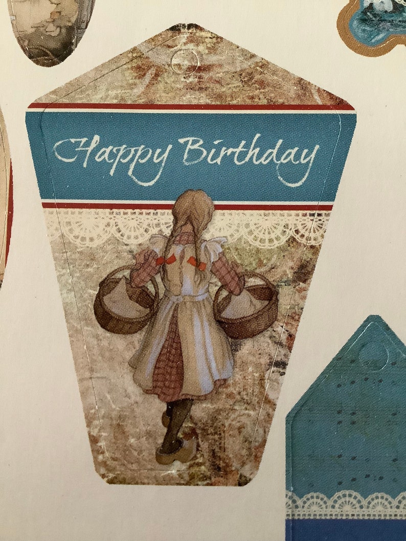 Anton Pieck Die Cuts: 3D Pyramid Card Making Supplies - Etsy Australia