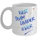 Team Leader Mug Team Leader Gift Best Team Leader - Etsy