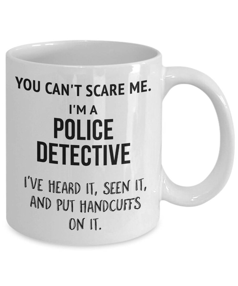 Police Detective Mug Police Officer T Police Coffee Mug Etsy
