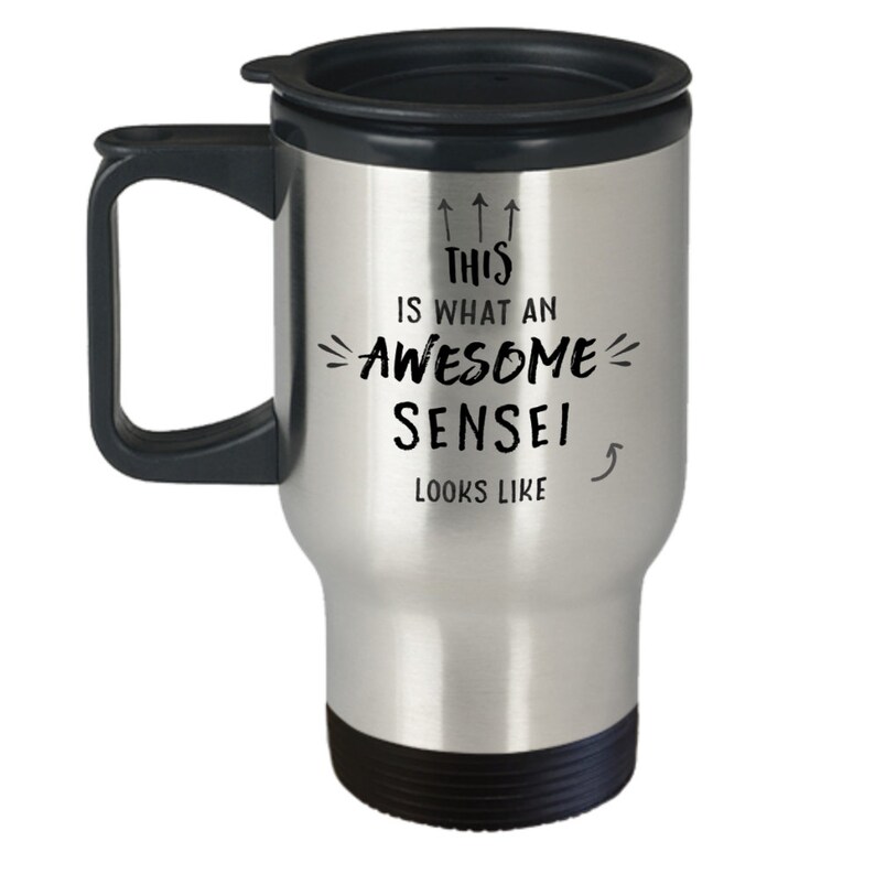 Sensei Gift Sensei Travel Mug Karate Judo Kung Fu - Etsy