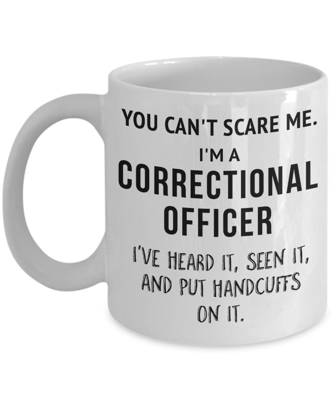 Correctional Officer Mug – Prison Guard Gift – Corrections Staff – Jail ...