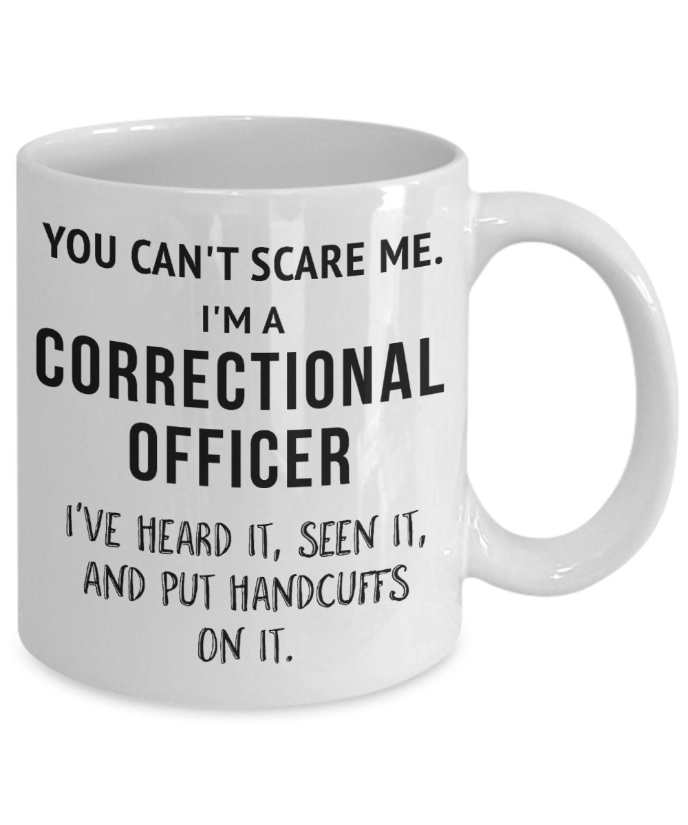 Correctional Officer Mug – Prison Guard Gift – Corrections Staff – Jail ...