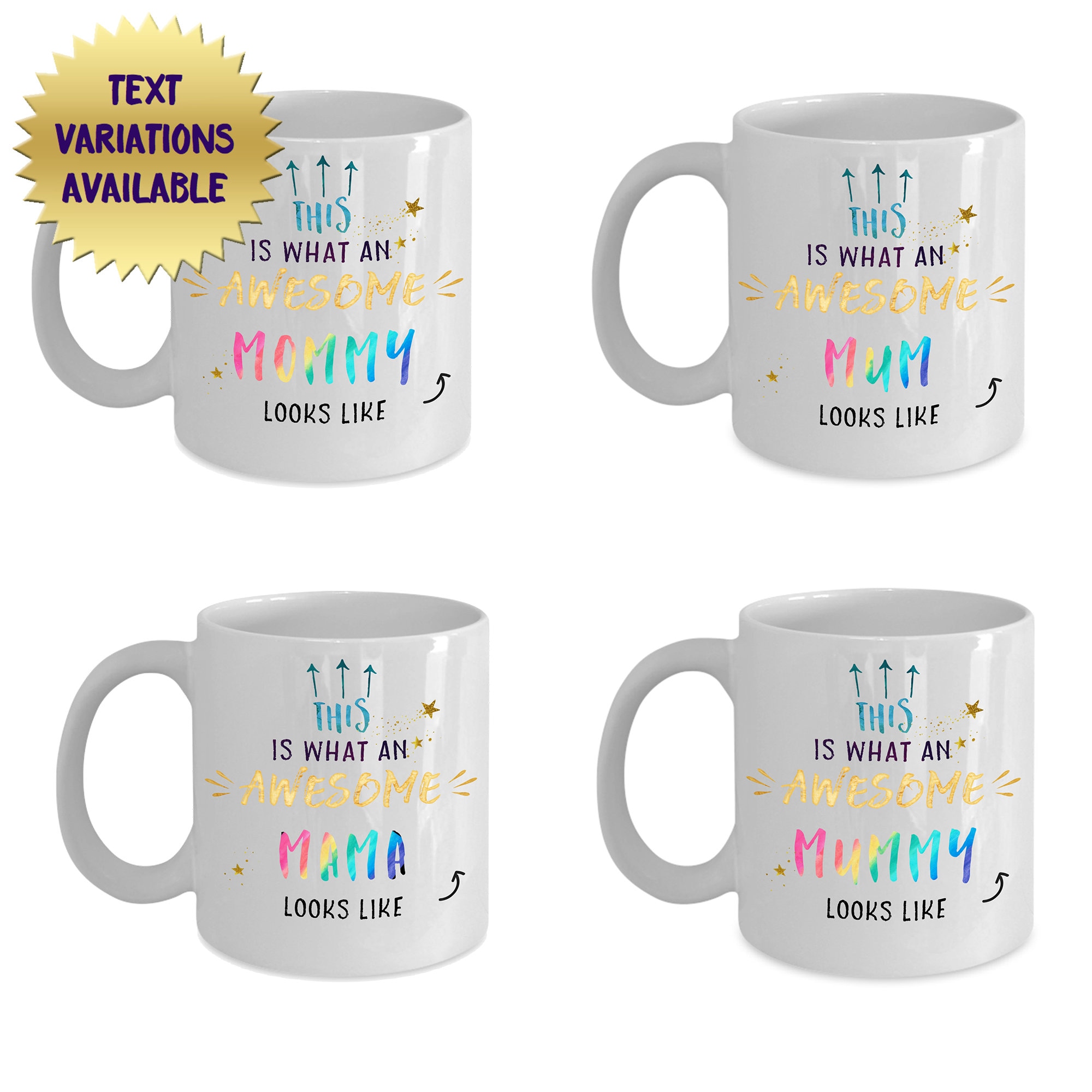 Personalized Mug for Mom Awesome Mother Gift from Daughter | Etsy