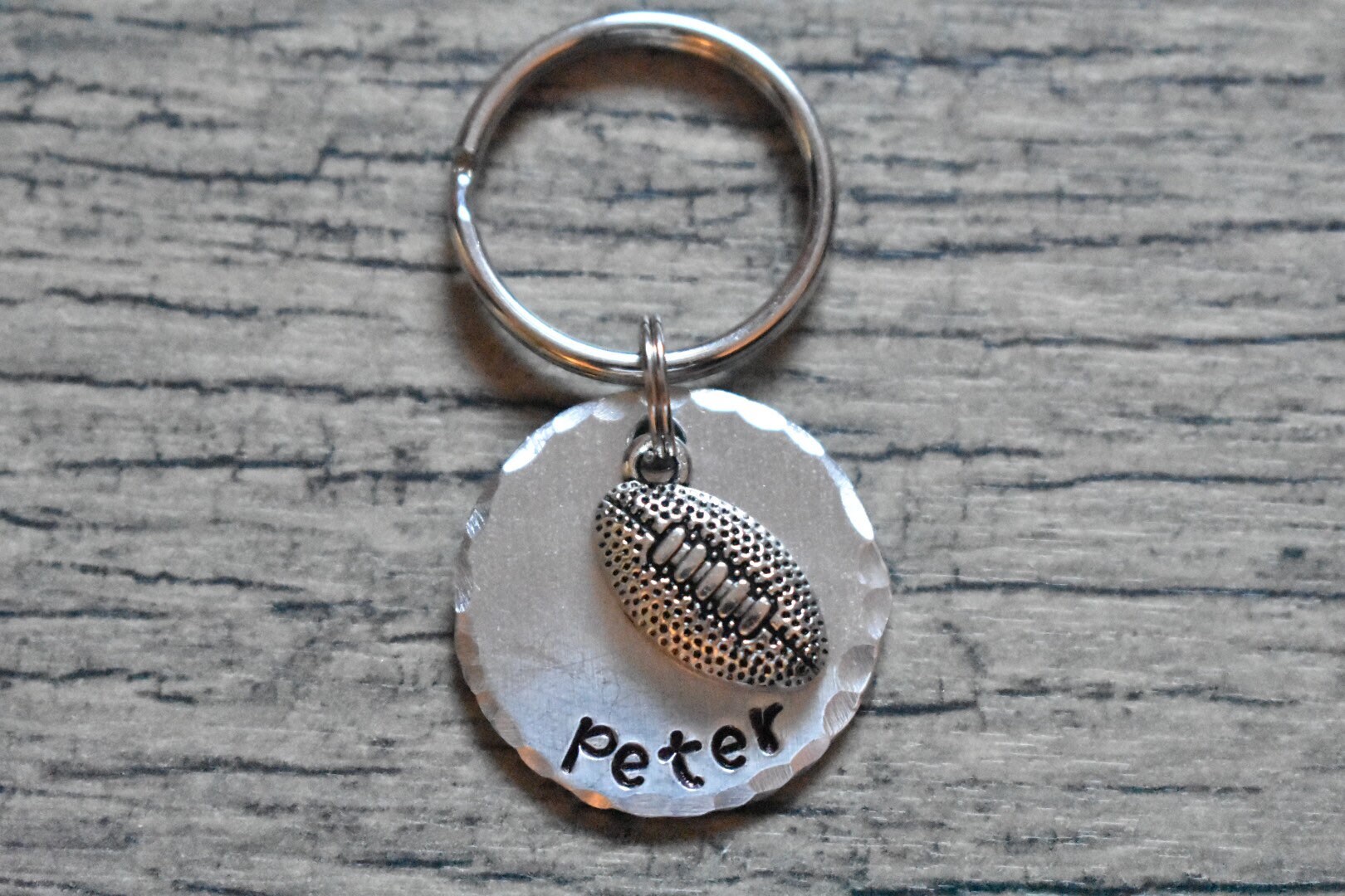 Football dog tagfootball pet tag fantasty football dogs Pet | Etsy