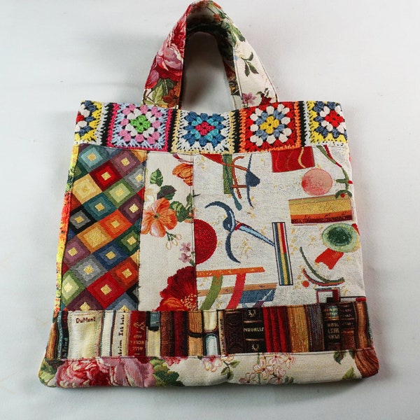 Patchwork Handbag - Etsy