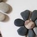 Flower Pebble Art-unique Wall Decor - Etsy