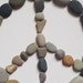 Peace Sign Pebble Art Rustic Decor - Etsy