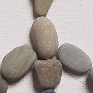 Peace Sign Pebble Art Rustic Decor - Etsy