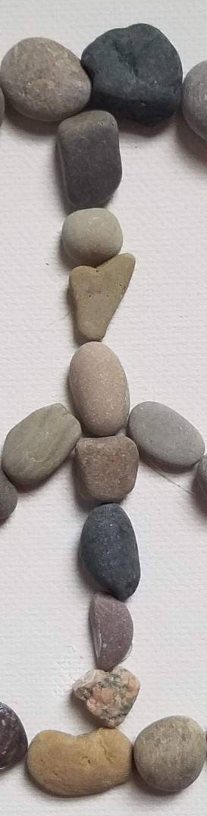 Peace Sign Pebble Art Rustic Decor - Etsy