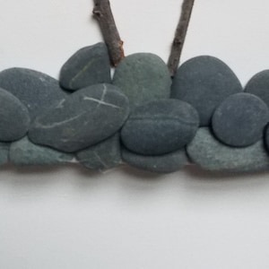 Flower Pebble Art-unique Wall Decor - Etsy