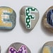 Hand-painted Alphabet Rocks – Unique Educational Set - Etsy