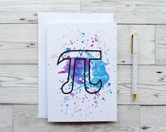 Math birthday card | Etsy