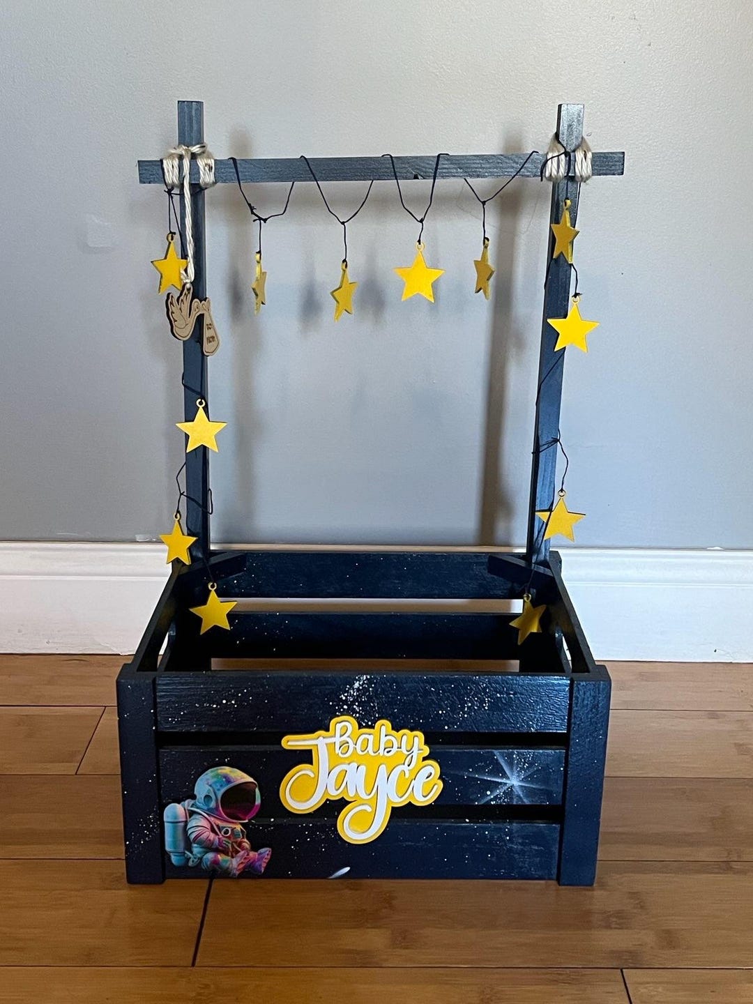 Baby Shower Gift Crate Gift Box New Baby Mom Gift Decor Party Theme ...