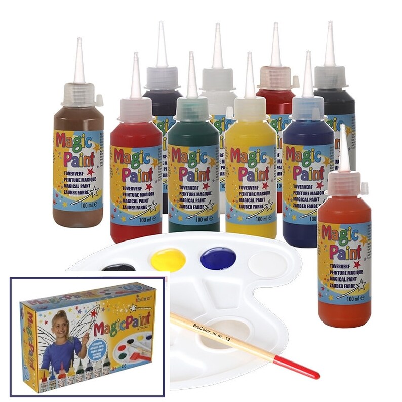 Magic Paint - Set 6 X 100 Ml + 2 X 50 Ml - Etsy
