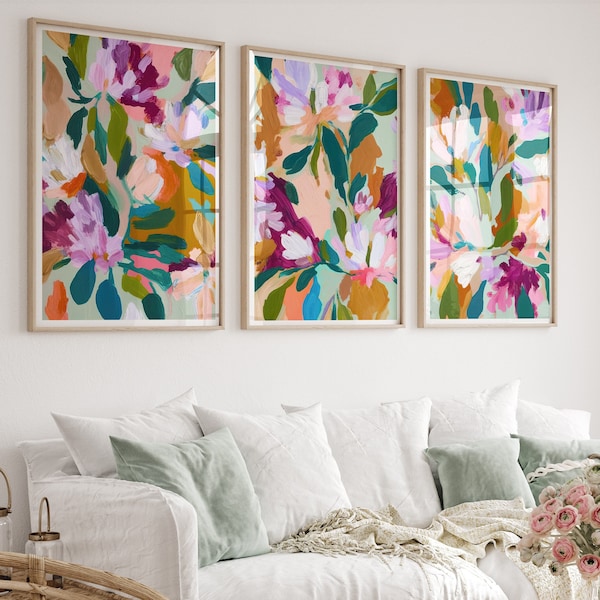 Abstract Print Set - Etsy