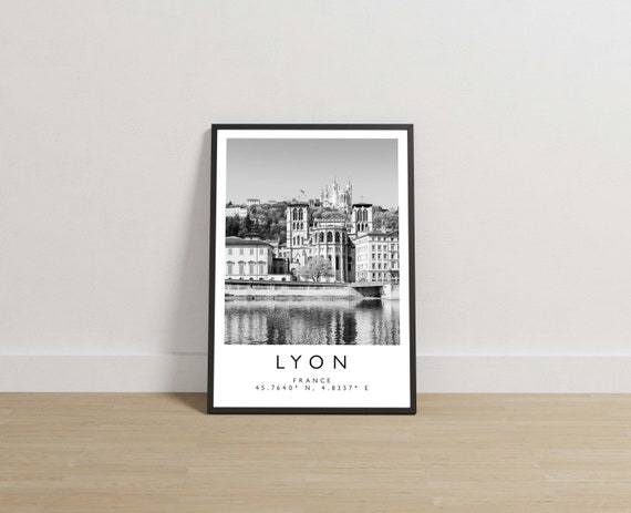 Lyon Print Lyon Poster Travel Photography Travel Print | Etsy