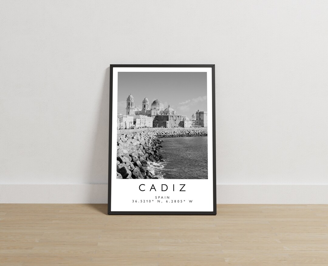 Cadiz Print, Cadiz Poster, Travel Photography, Travel Print, Spain ...