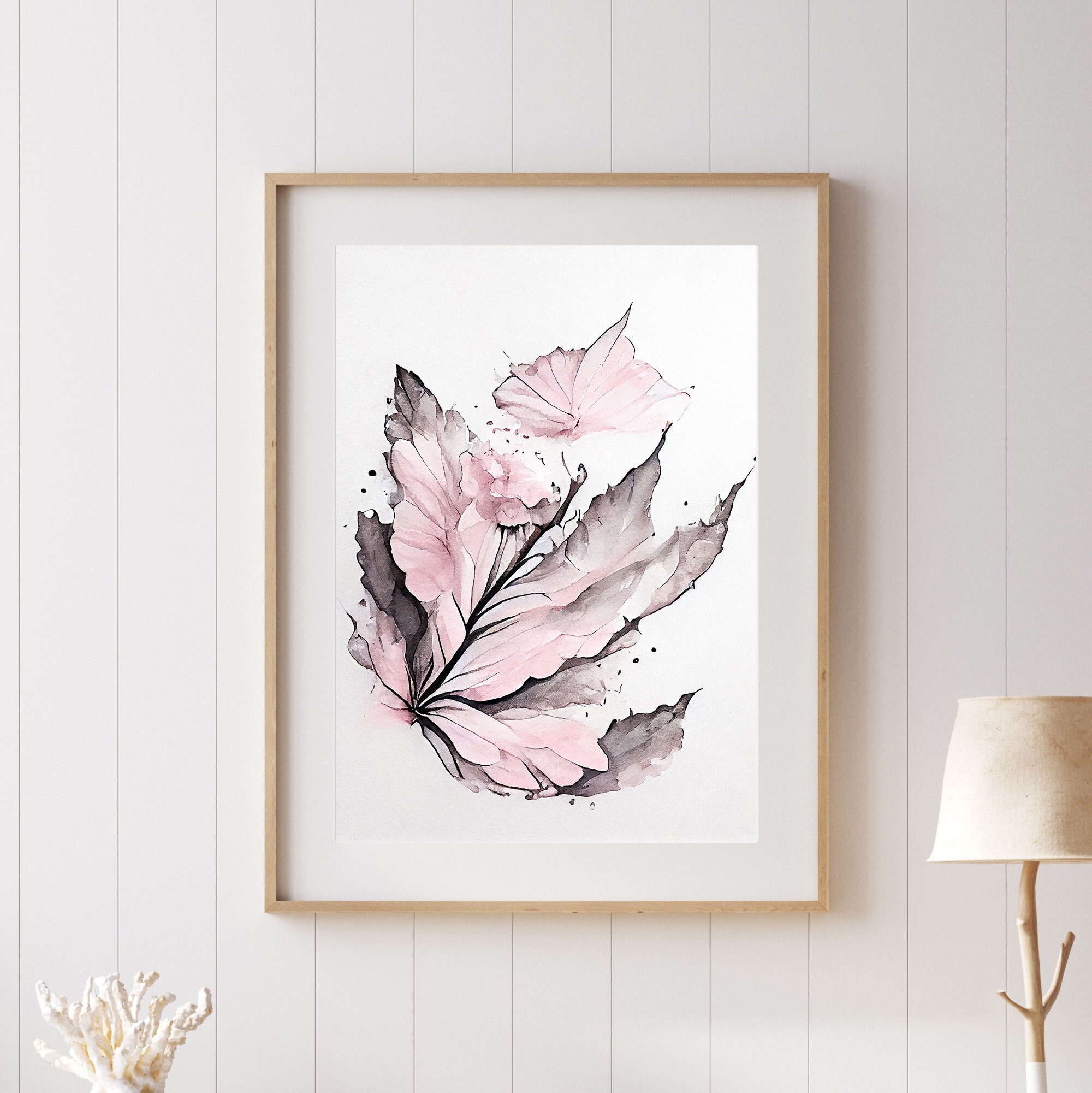 Pink Floral Set of 3 Prints Set of 3 Watercolour Prints - Etsy UK