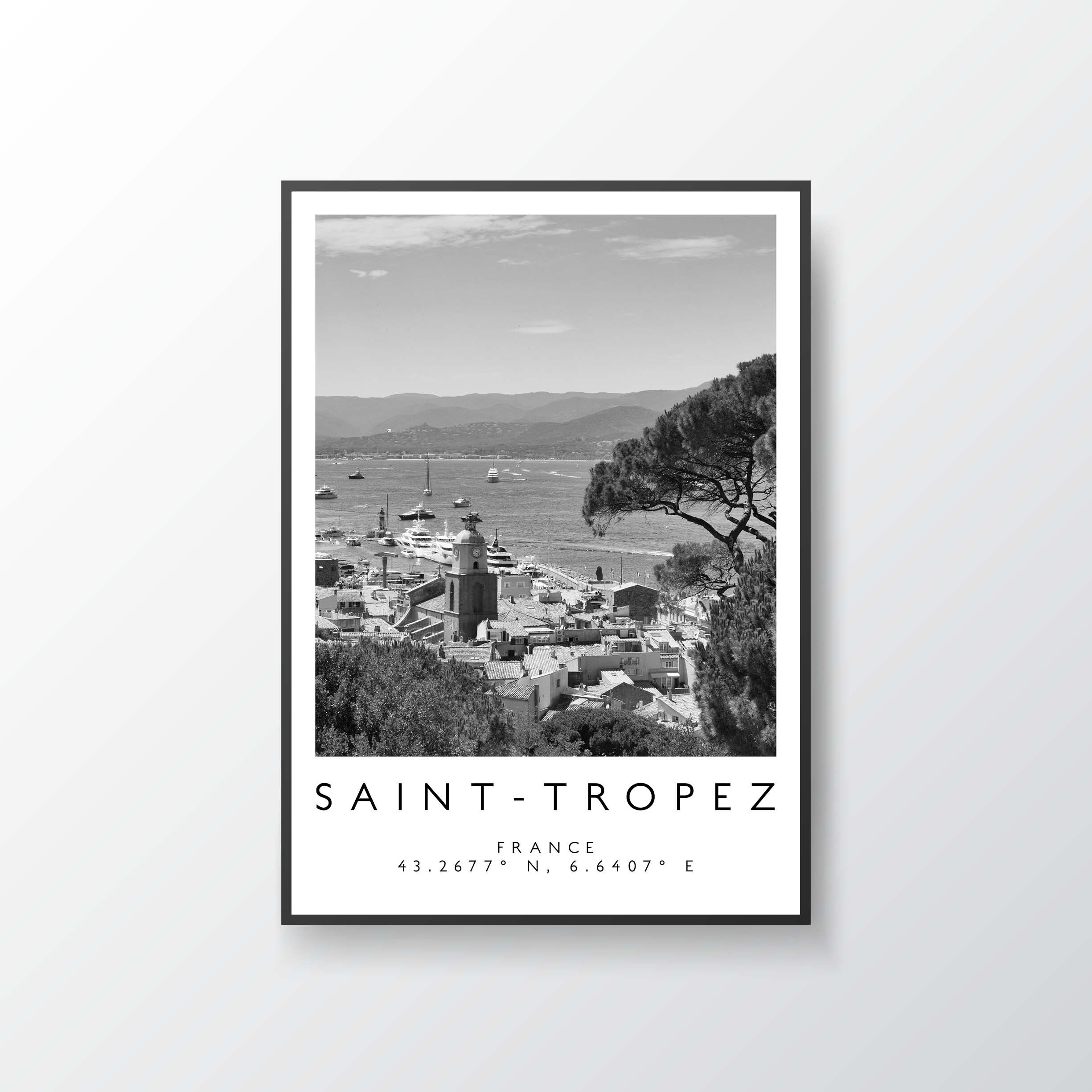 Saint-tropez Print St Tropez Poster Travel Photography - Etsy