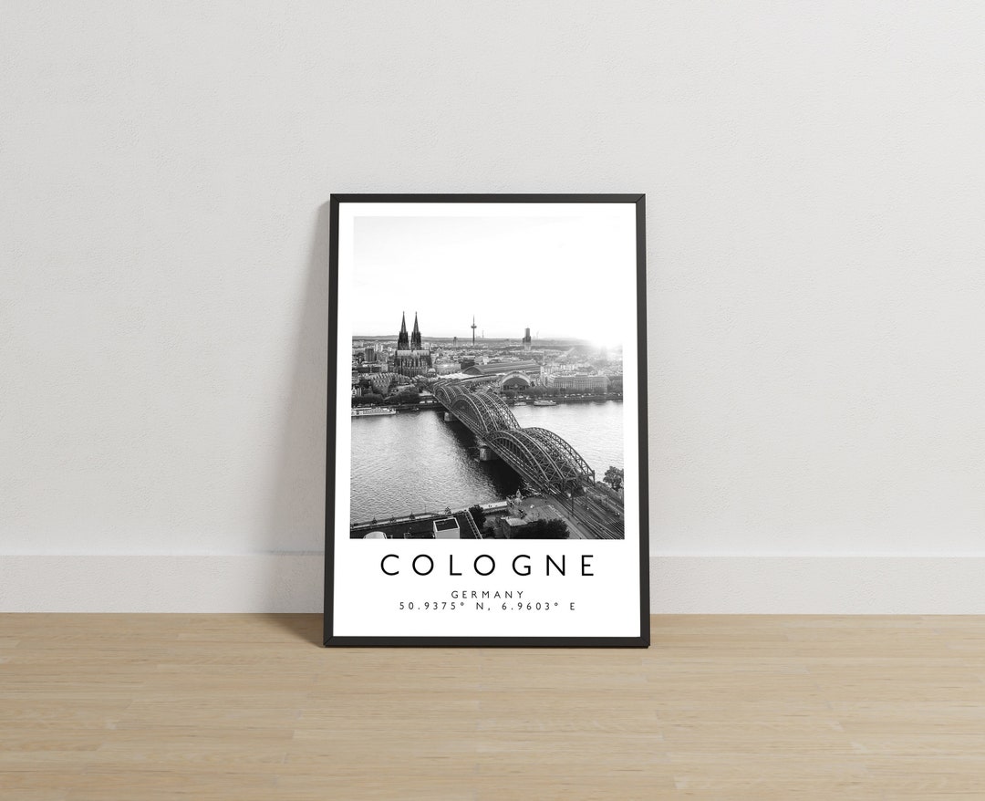 Cologne Print, Cologne Poster, Travel Photography, Travel Print ...