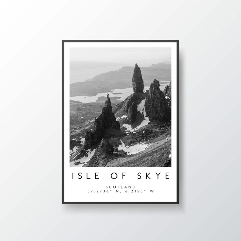 Isle of Skye Poster, Skye Print, Travel Photography, Travel Print ...