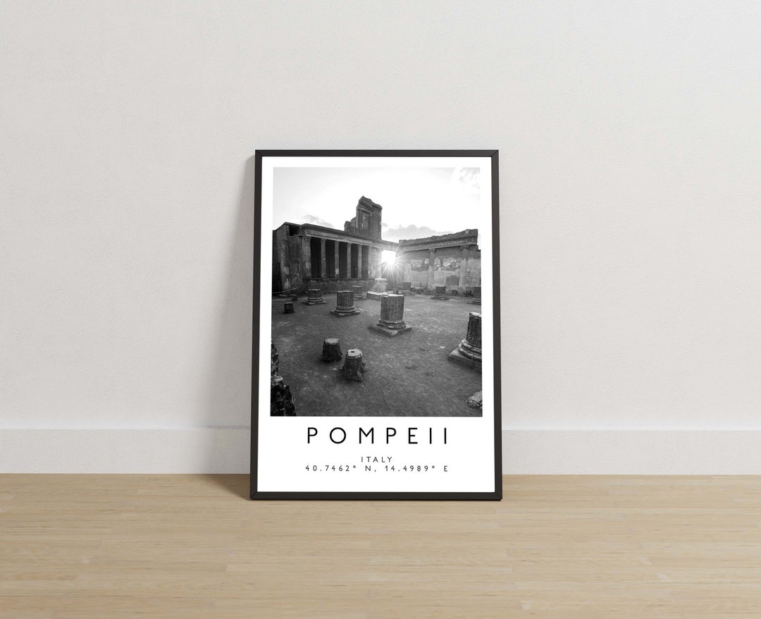 Pompeii Print, Pompeii Poster, Travel Photography, Travel Print, Italy Print, Travel Decor ...