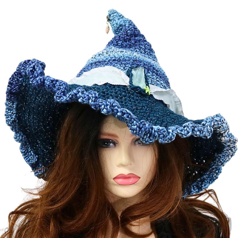 Curly Witch Hat - Etsy