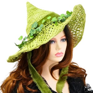 Summer Ivy Witch Sun Hat, Witches of Summer Witch Hat, Lightweight ...