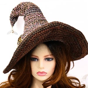 Nautical Steampunk Witch or Wizard Hat, Rustic Pirate Mariner Witch Hat ...