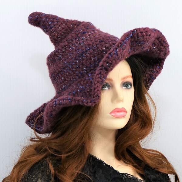 Curly Witch Hat - Etsy