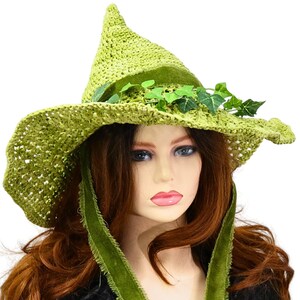 Summer Ivy Witch Sun Hat, Witches of Summer Witch Hat, Lightweight ...