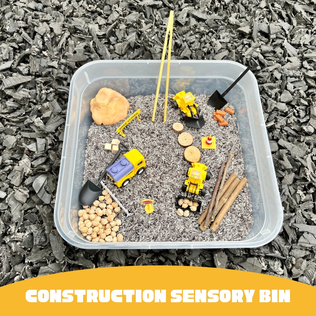 Construction Sensory Kit - Etsy
