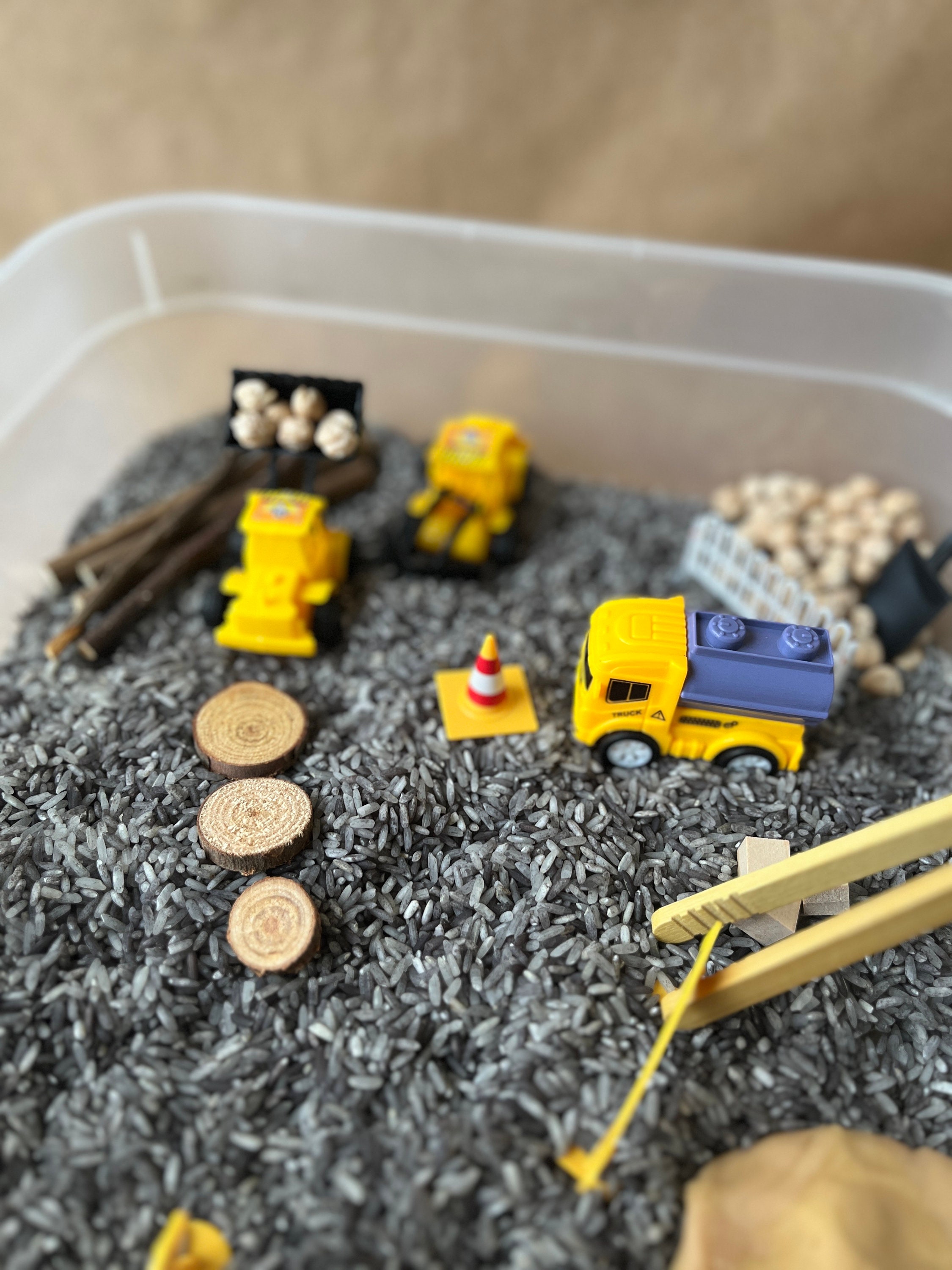 Construction Sensory Kit - Etsy