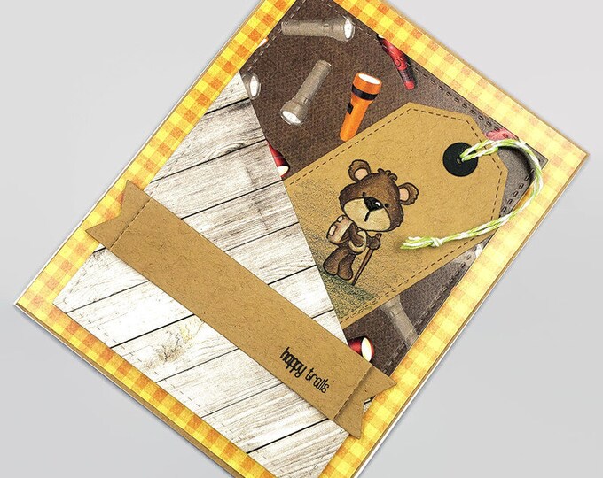 Happy Trails | Hiking Themed Retirement Card | 2019204 - Etsy