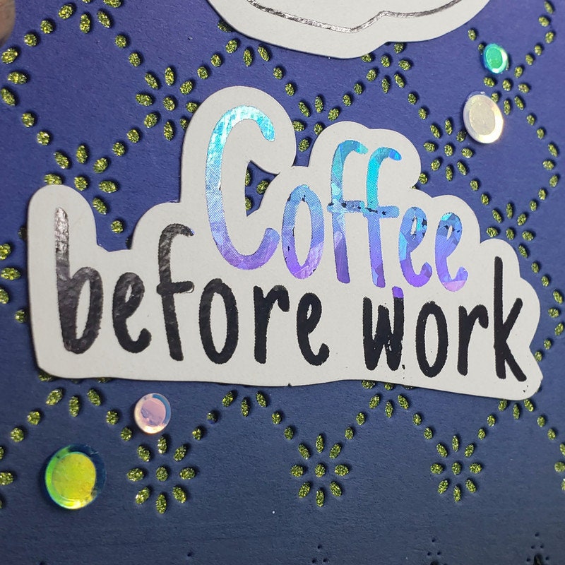 I Love Coffee Coffee Before Work 20200089 | Etsy