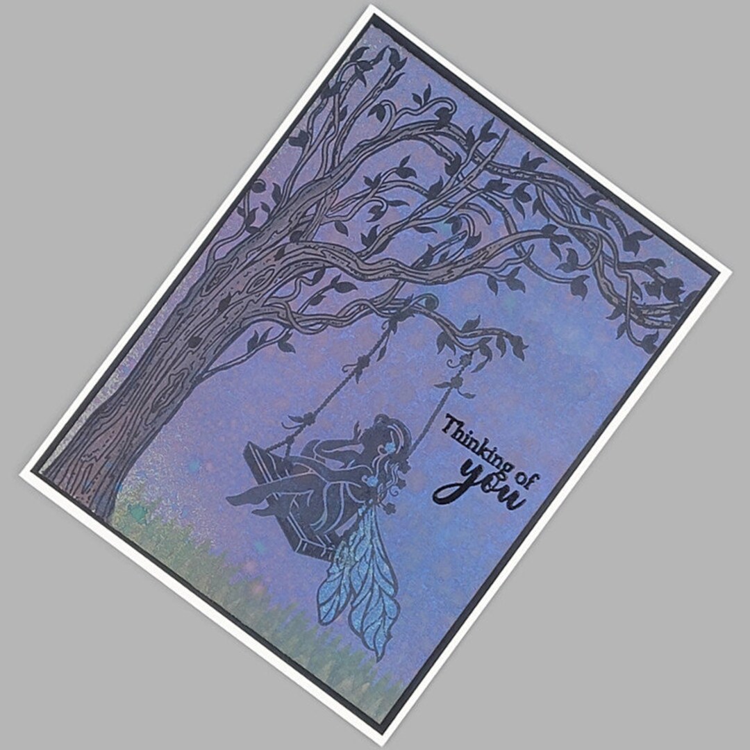 Thinking of You Handmade Fairy Themed Greeting Card R230027 - Etsy