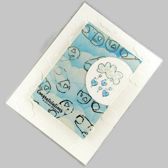 Congratulation on Your New Little Bundle New Baby Card for | Etsy