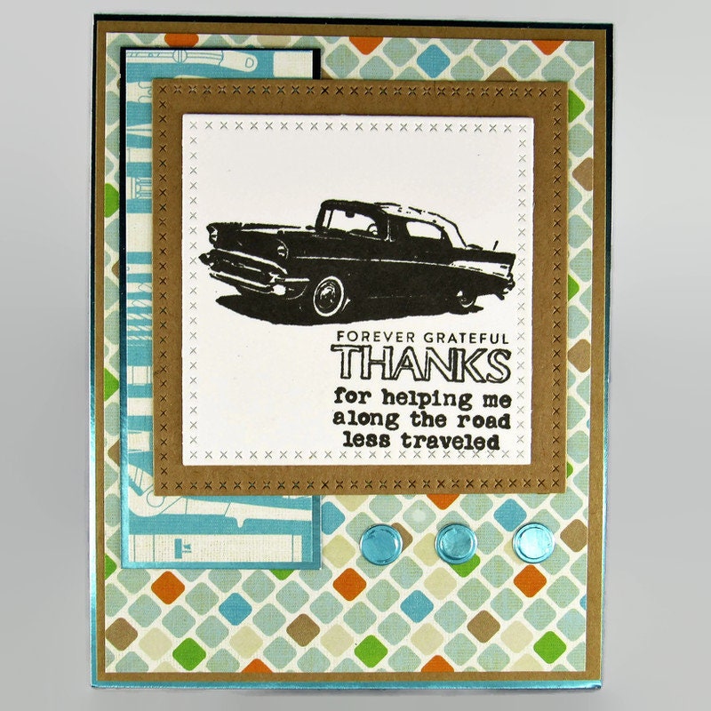 Forever Grateful Thanks for Helping Me Along the Road Less - Etsy
