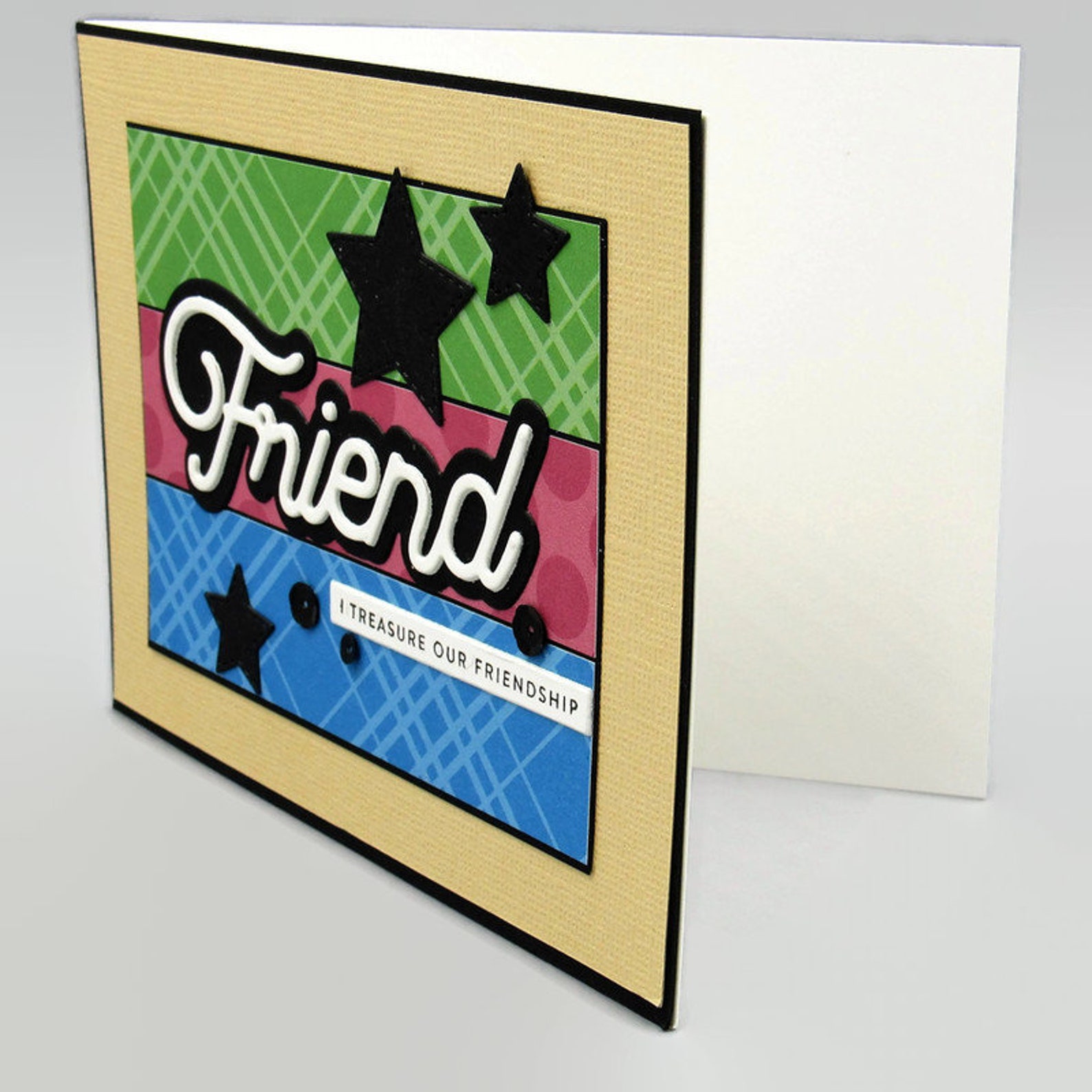 Friend I Treasure Our Friendship Greeting Card 2019109 - Etsy