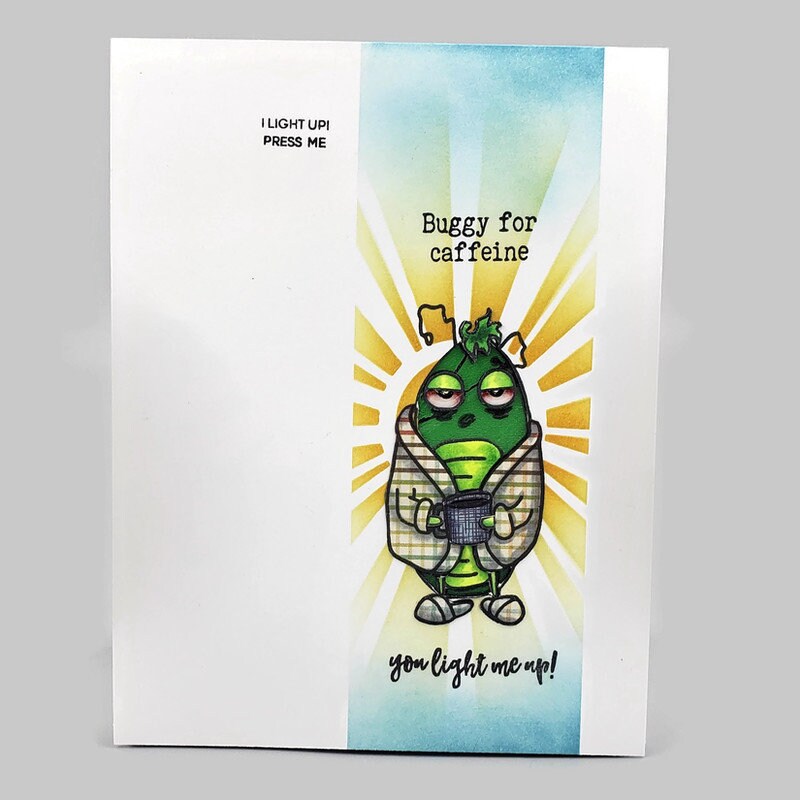 Buggy for Caffeine You Light Me up Coffee Bug Themed Interactive ...