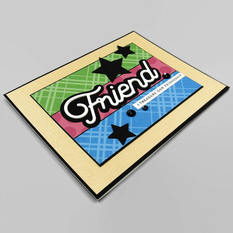 Friend I Treasure Our Friendship Greeting Card 2019109 | Etsy