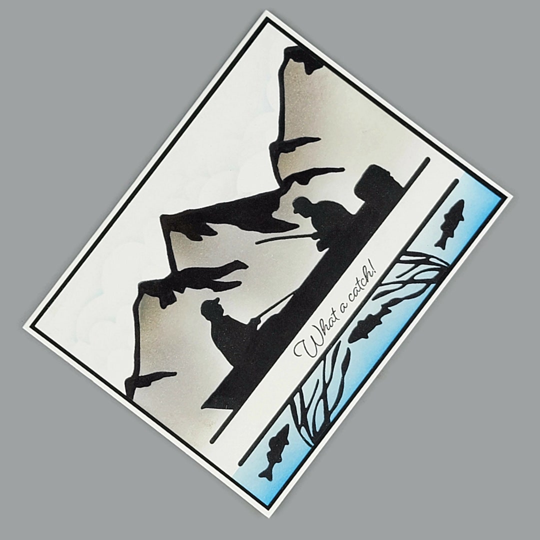 What A Catch Outdoor Sportsman Fishing Boat Themed Handmade - Etsy