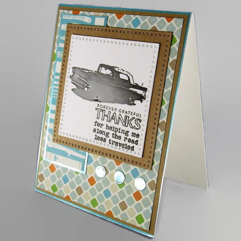 Forever Grateful Thanks for Helping Me Along the Road Less - Etsy