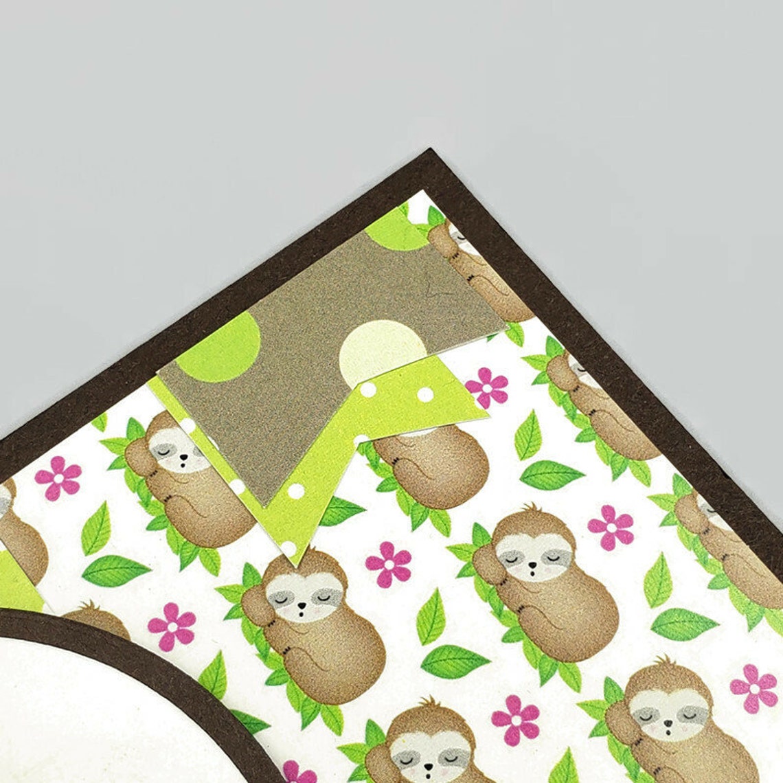 Thanks A Sloth Thank You Card 2019249 - Etsy