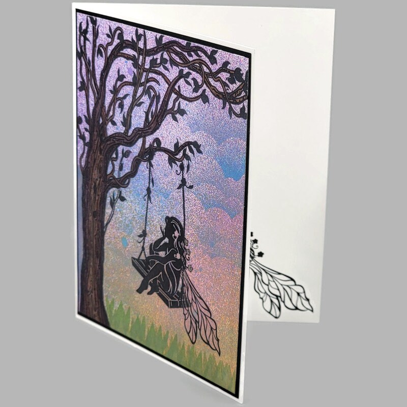 Handmade Fairy Themed Greeting Card Blank Note Card - Etsy
