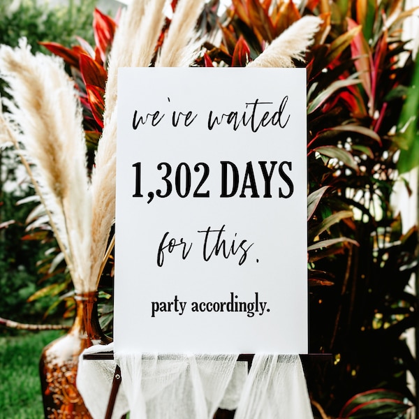 Fun Wedding Sign - Etsy