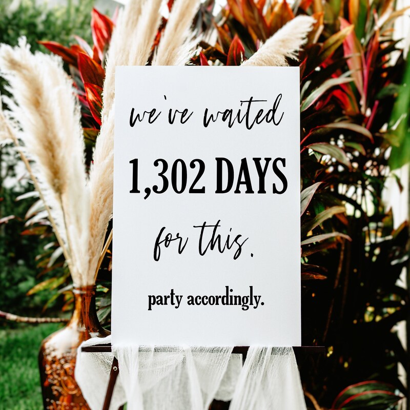 Wait Time Signs - Etsy