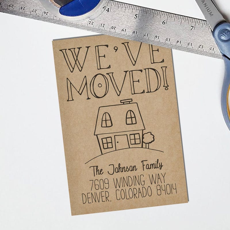 Moving Postcard - Etsy