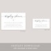 Minimalist Display Shower Invitation Insert Card, Display Shower Bridal ...